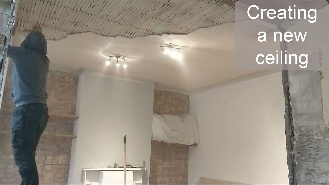 Creating a new ceiling - YouTube