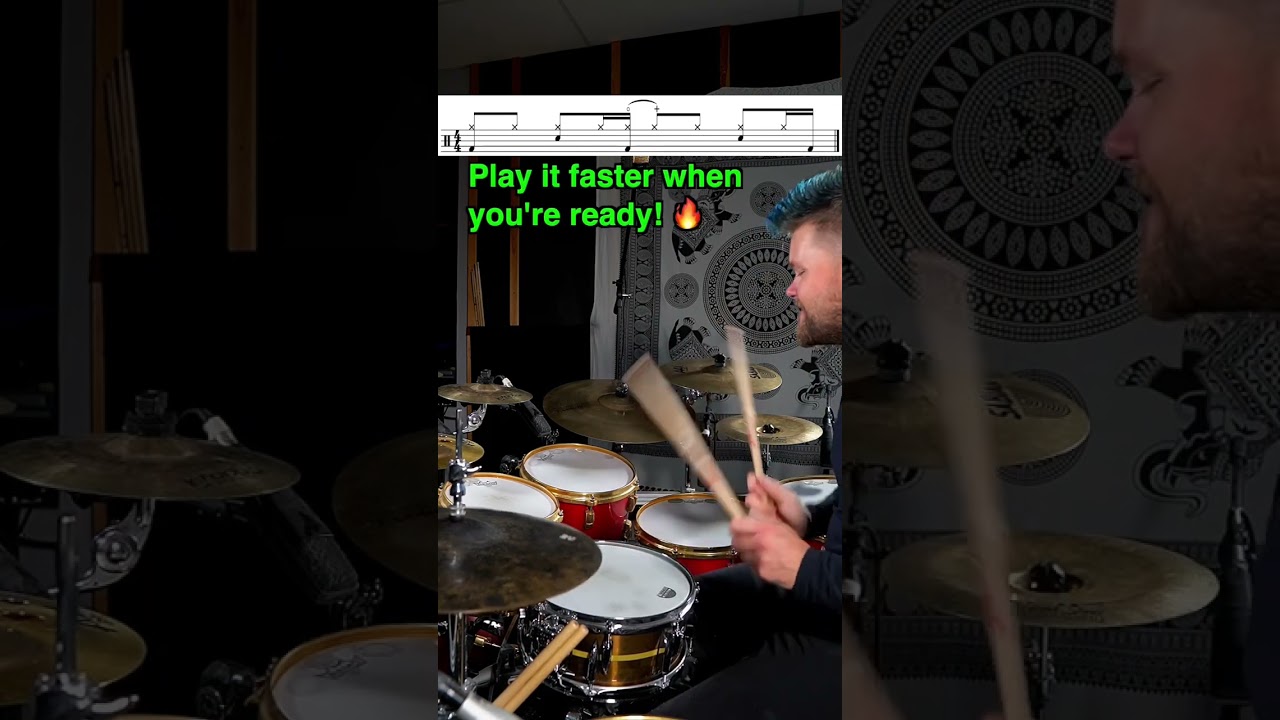 A nice pocket-groove for you to practice with! 🥁 - YouTube