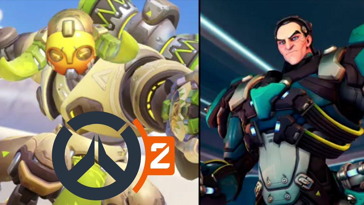 Three Idiots Play Overwatch 2 Just To Run Double Shield - YouTube