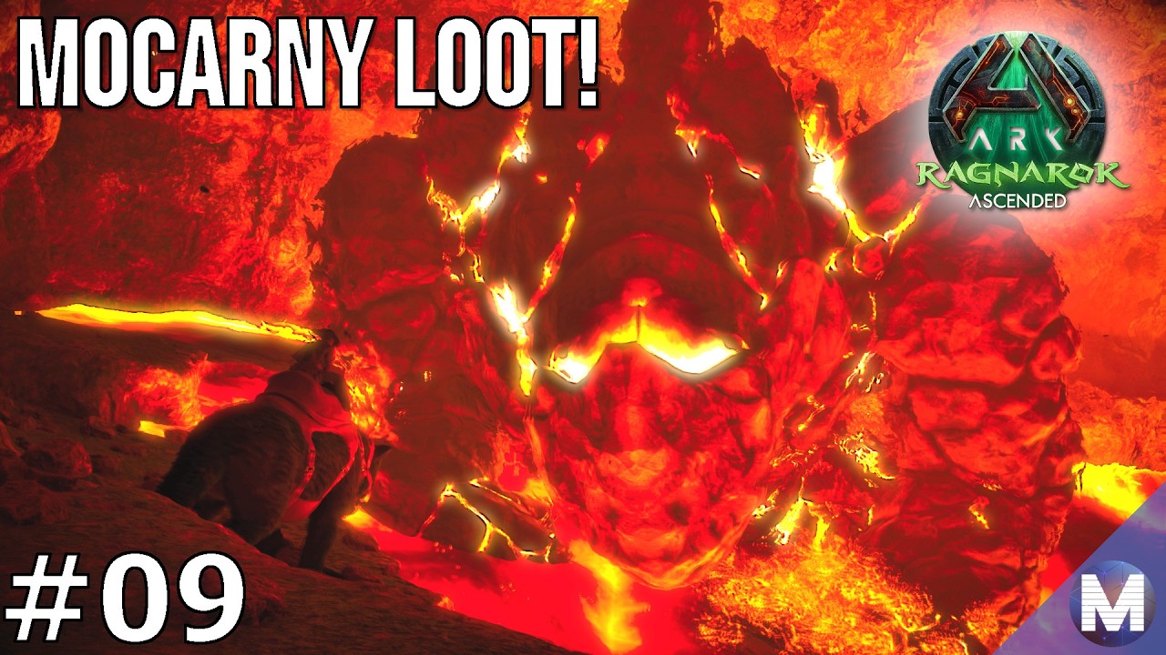 Pokonałem Lava Golema i Zgarnąłem Epicki Loot! 🔥 | ARK Ragnarok ...