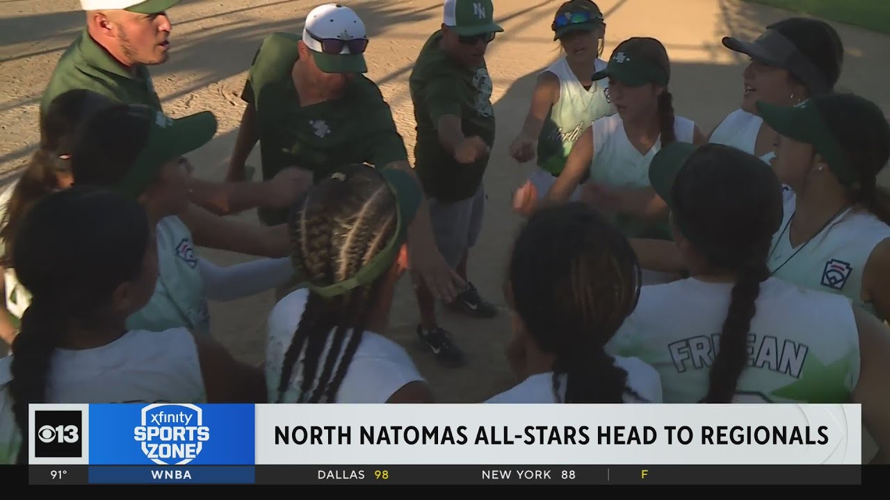 North Natomas all-star softball team heads to regionals - YouTube