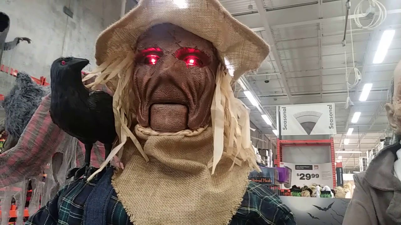 PAC Animated Scarcrow - YouTube