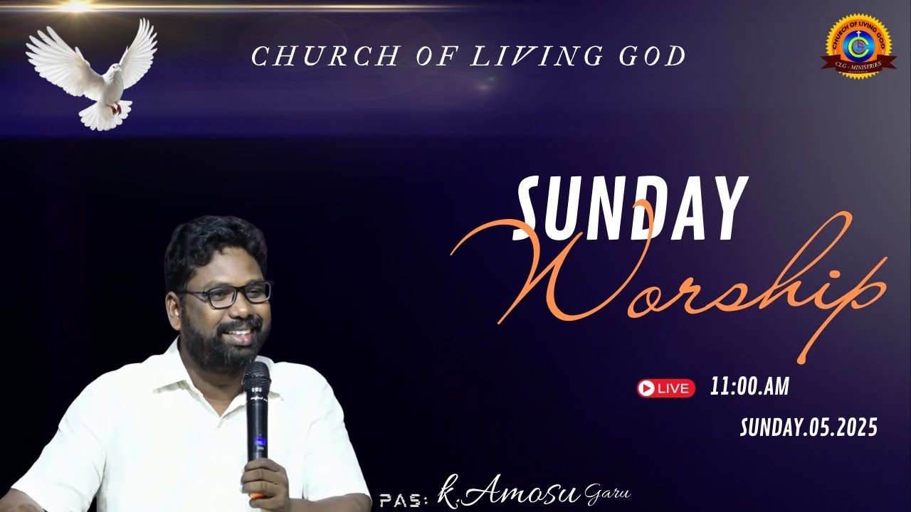 CLG Ministries LIVE - Sunday Worship ll05 January 2025 ll Pas.K.Amosu ...