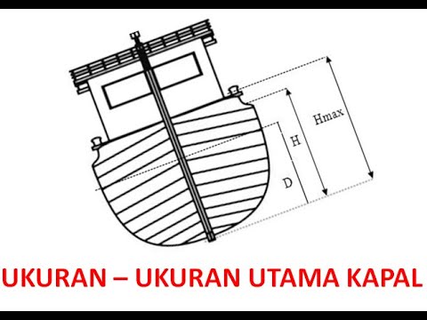 2 Ukuran ukuran utama kapal - YouTube