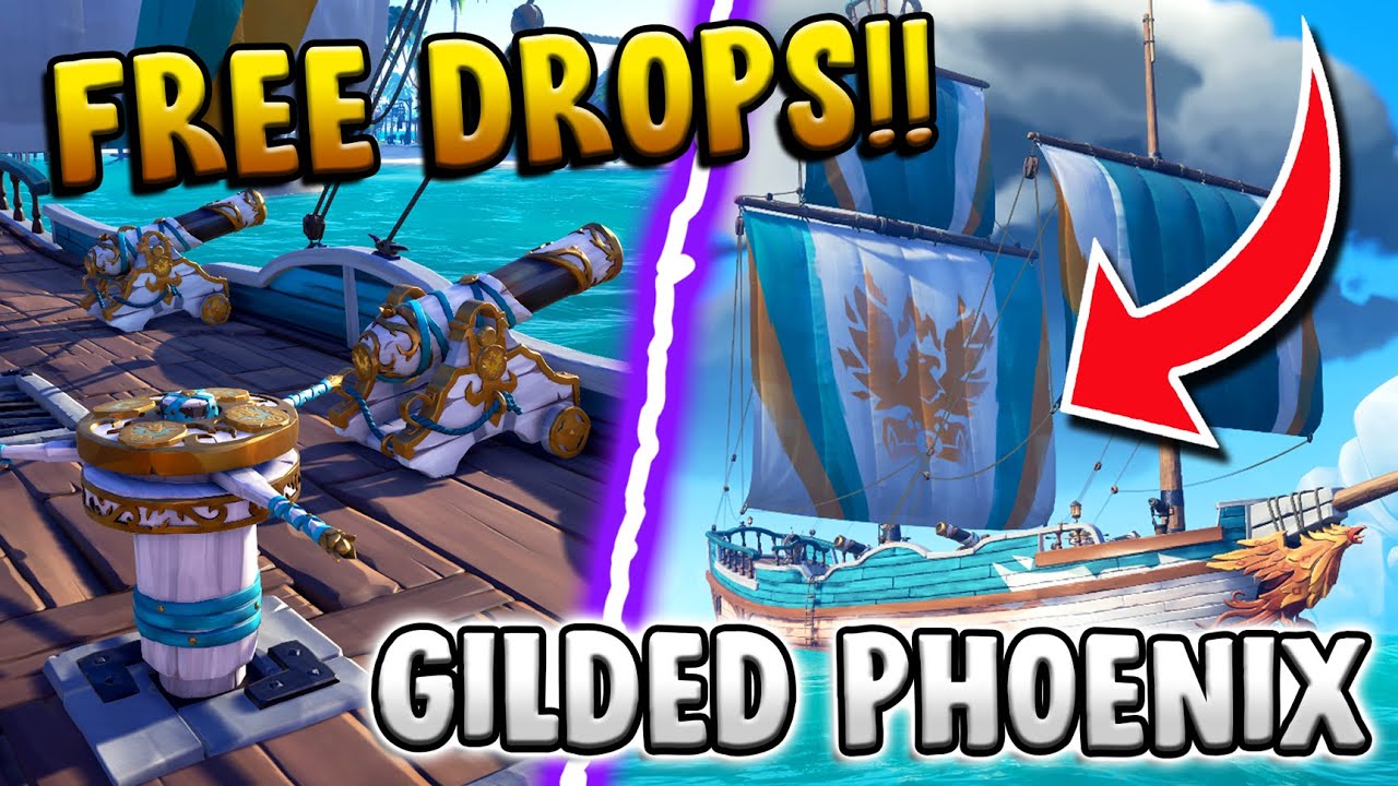 HOW to get the NEW Gilded Phoenix Cosmetics | Item Showcase - YouTube