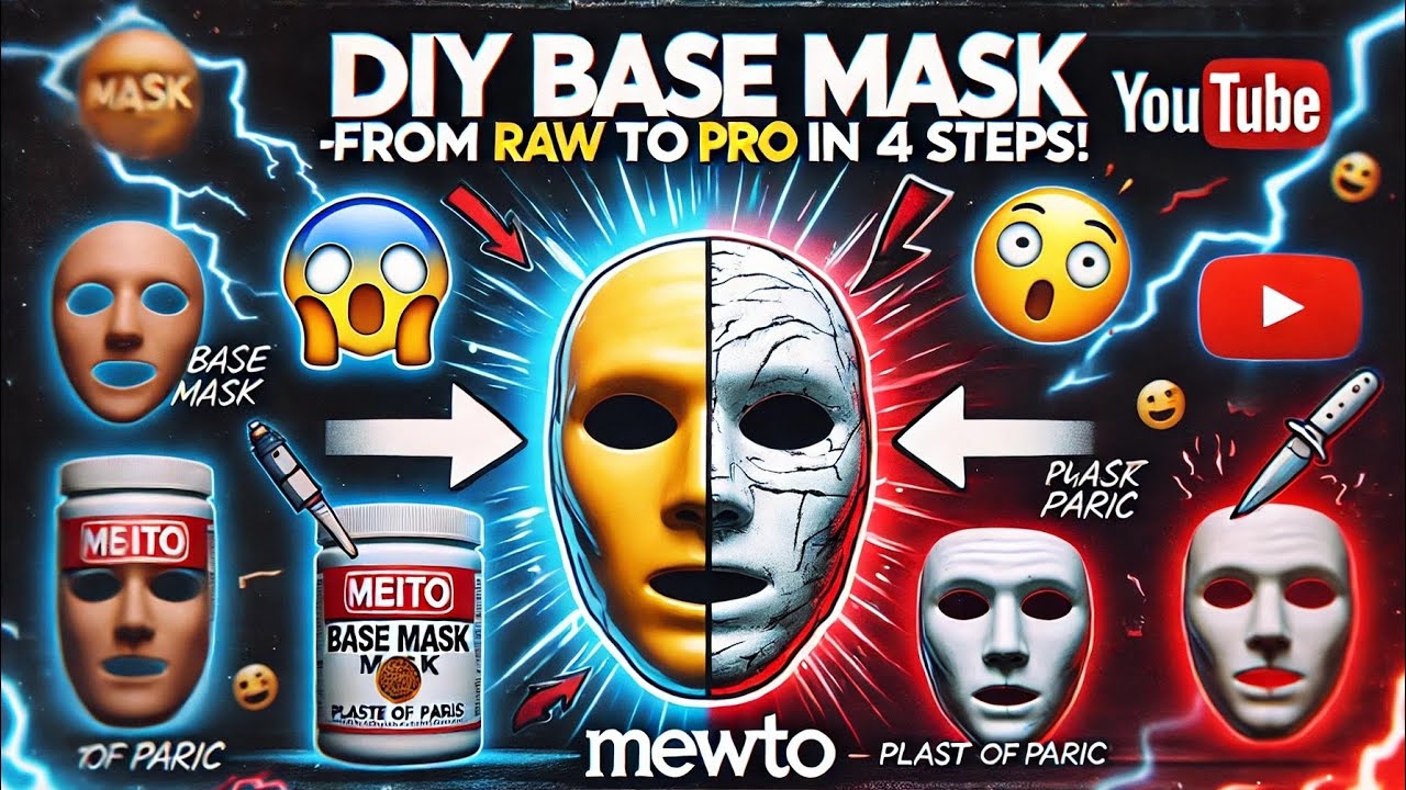 How to Make a Perfect DIY Base Mask – Step-by-Step Guide! - YouTube