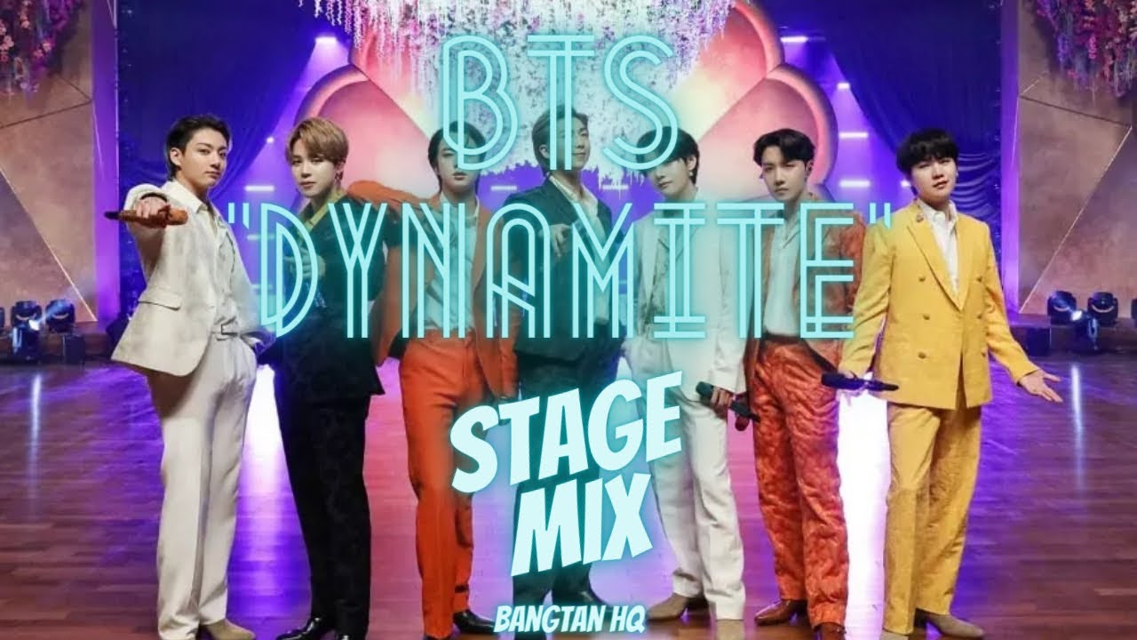 BTS (방탄소년단) 'Dynamite' 🧨 Stage Mix - YouTube