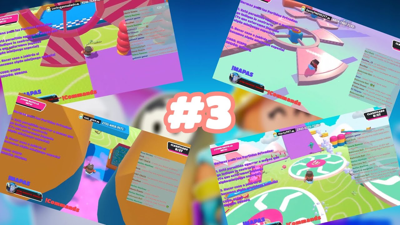 #3 Jugando VUESTROS MAPAS en FALL GUYS CREATIVO - Fall Guys Temporada 4 ...