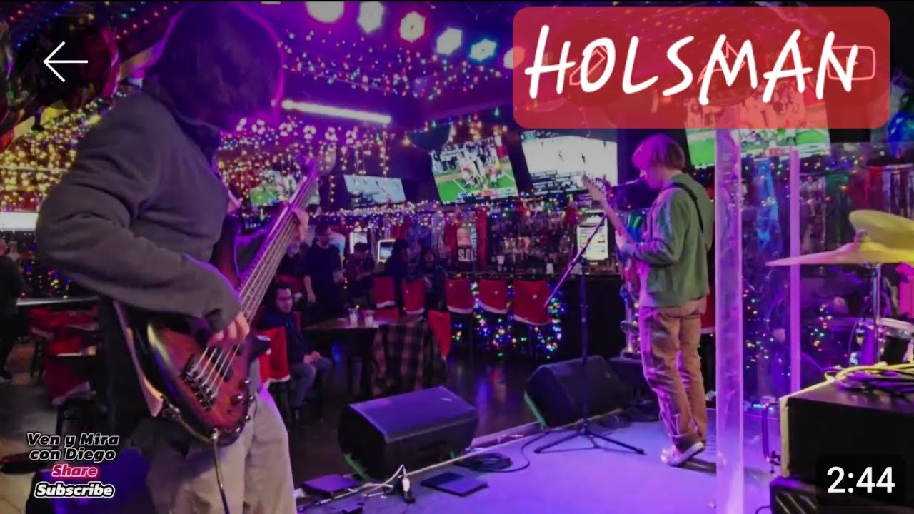 HOLSMAN @TONY'S D'S HOME OF LIVE MUSIC 11-29-2024 - YouTube