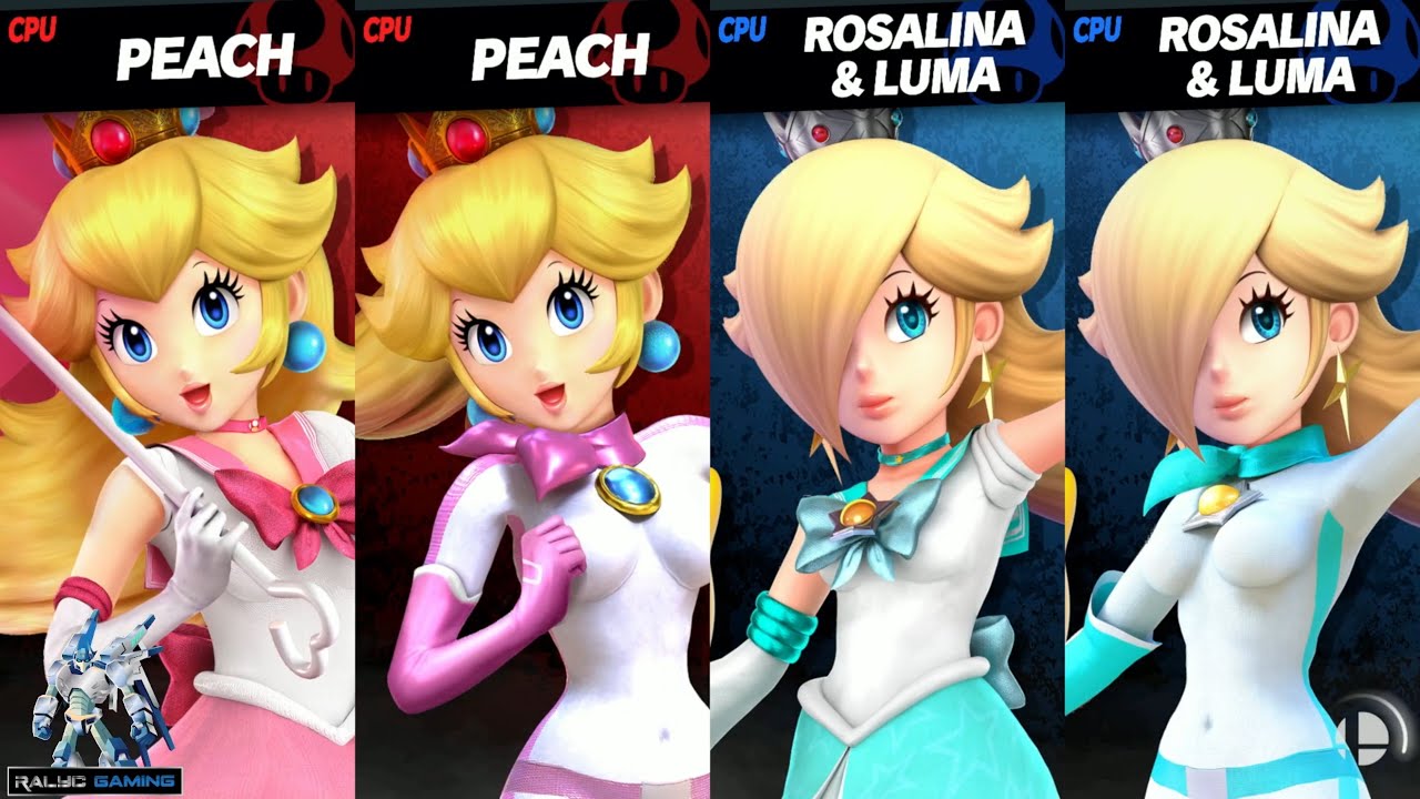 Sailor Scout & Biker Peach vs Sailor Scout & Biker Rosalina - YouTube