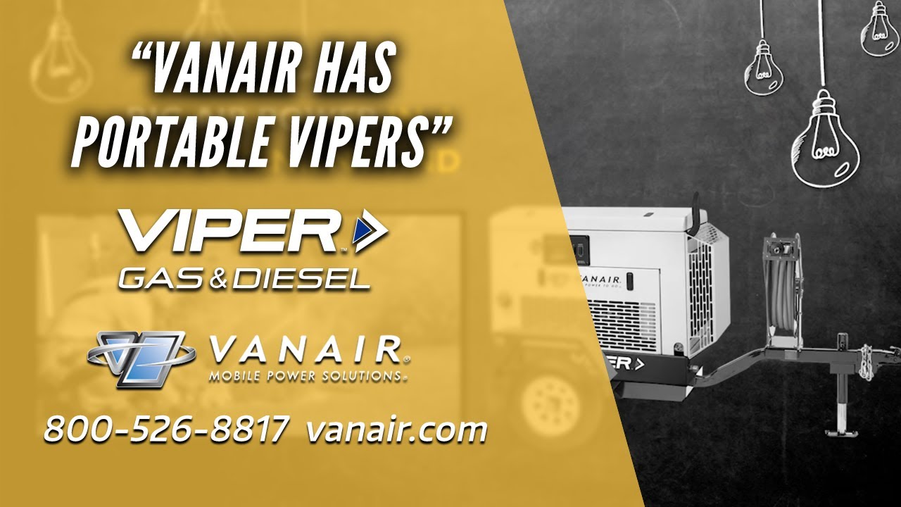 Vanair® Has Portable Viper™ Options - YouTube
