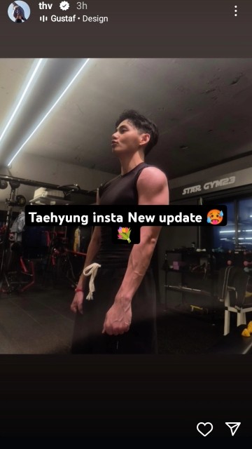 Taehyung insta story 💜(thv insta new update 🥵💐)#shorts #bts - YouTube