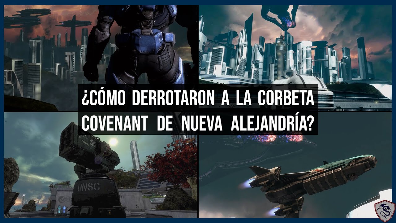 ¿Cómo el UNSC derroto a la corbeta Covenant de Nueva Alejandría? I Lore ...