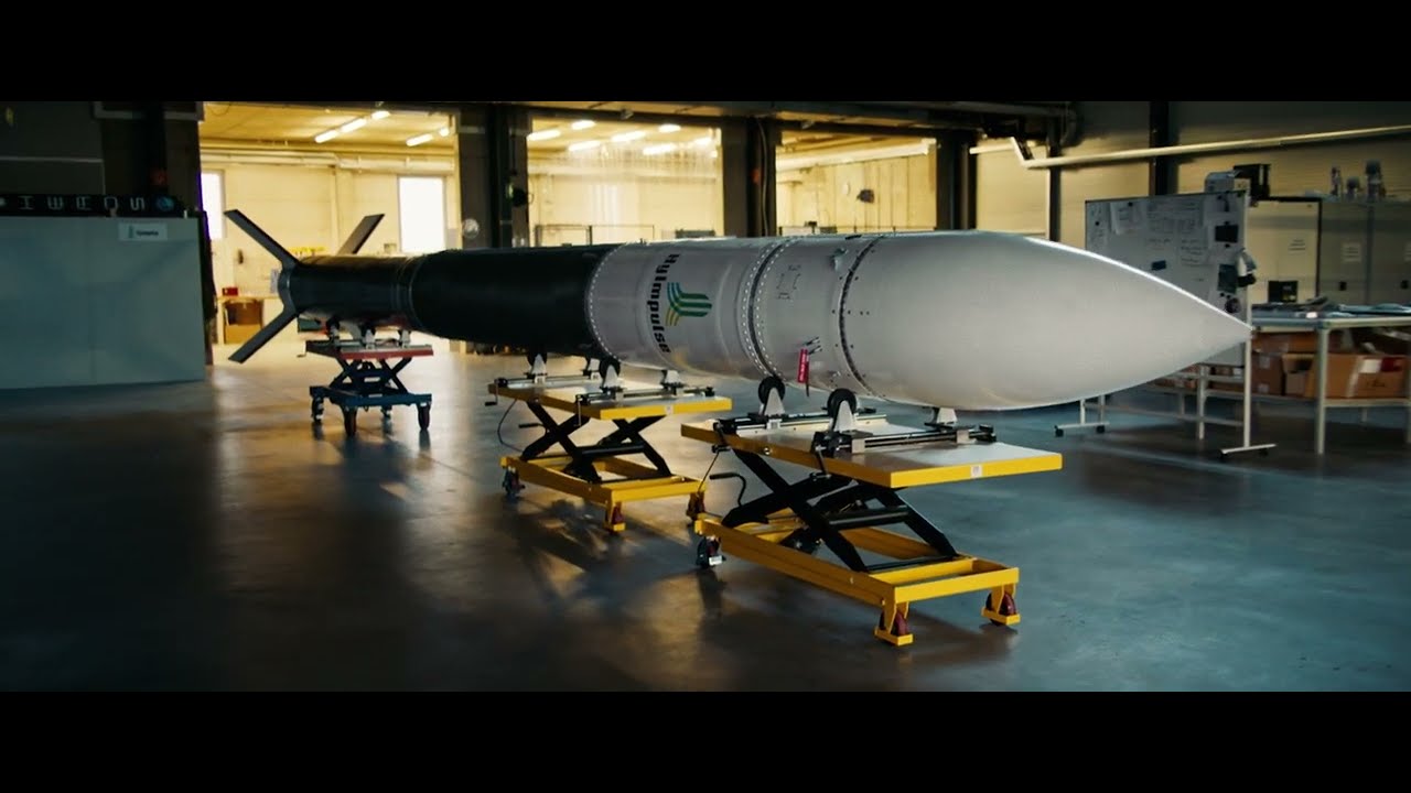 SR75 Rollout I A Sounding Rocket by HyImpulse - YouTube