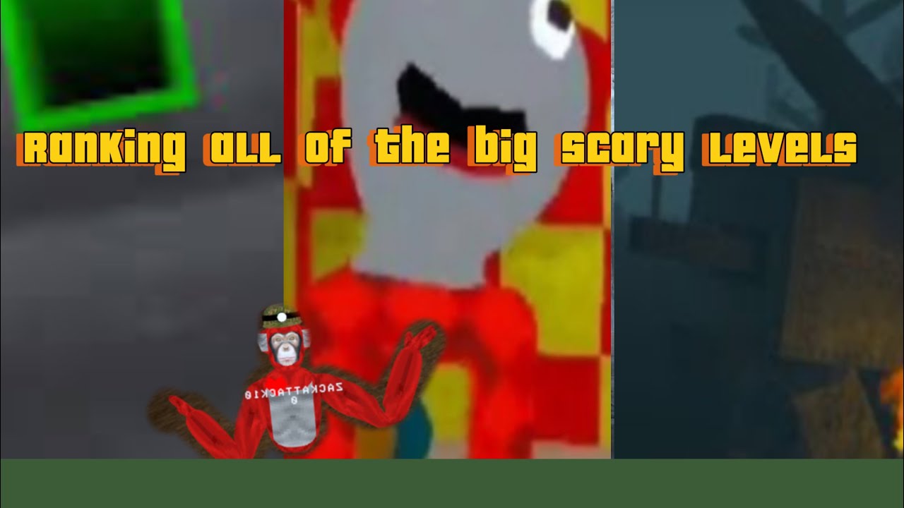 Ranking all of the big scary levels out of 1/10 - YouTube