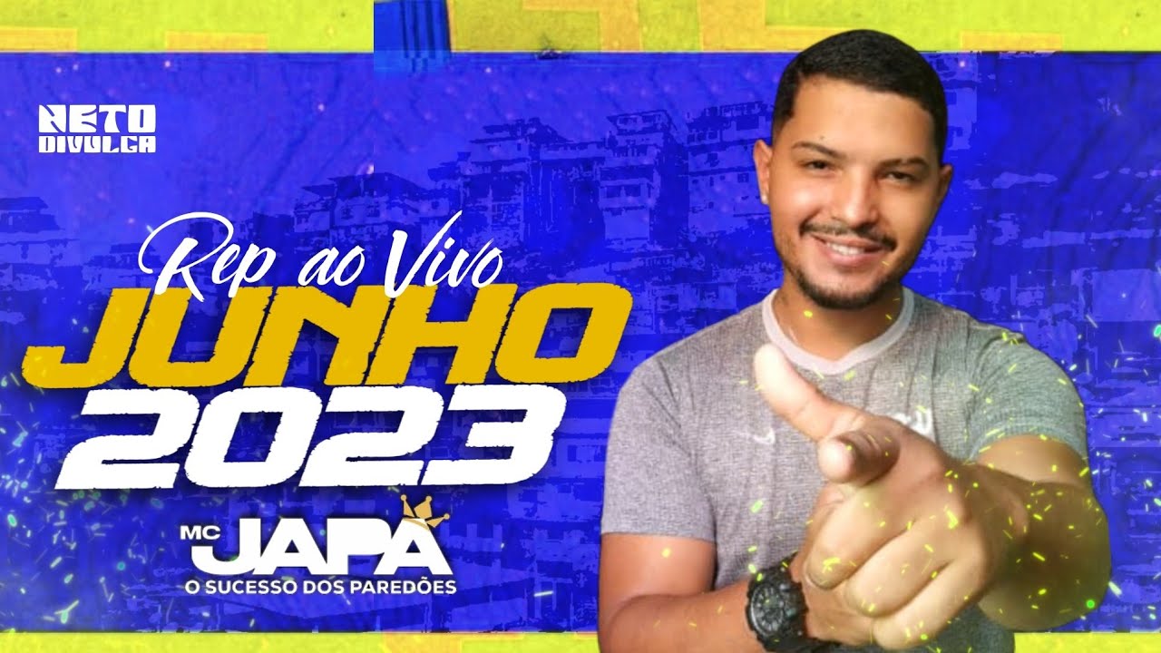 MC JAPA • REP NOVO AO VIVO (CD JUNHO 2023) - YouTube