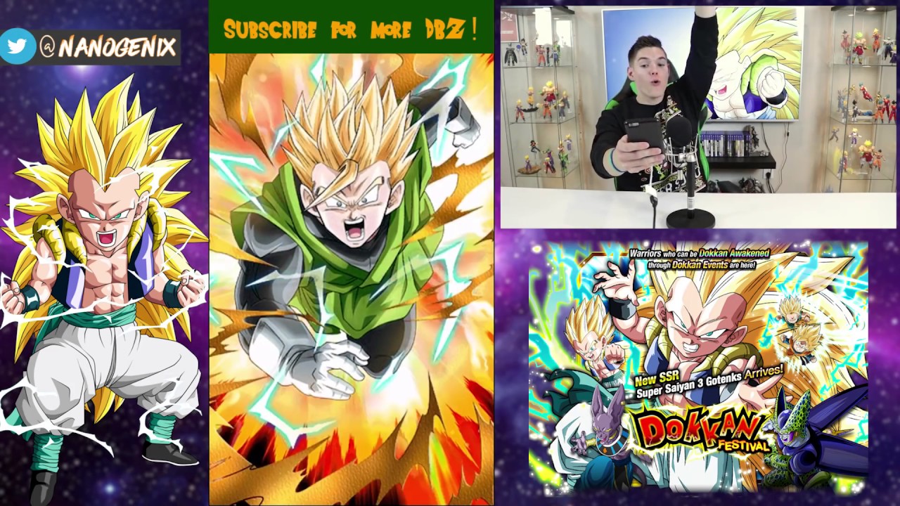 300 STONES! SS3 Gotenks Dokkan Banner Multisummons! Dragon Ball Z ...
