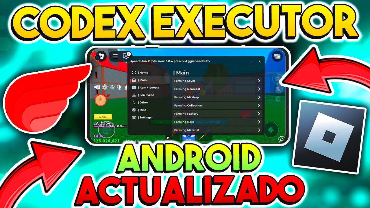 🔥 CÓMO USAR CODEX EXPLOIT EN ROBLOX ANDROID 📱 2025 | BLOX FRUITS, BLUE LOCK + OTROS JUEGOS 💰 ...
