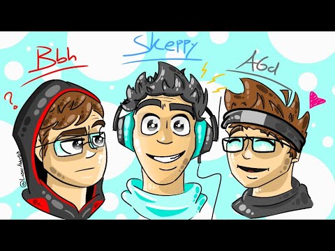 Speed Drawing Skeppy, A6d And Bbh. - YouTube