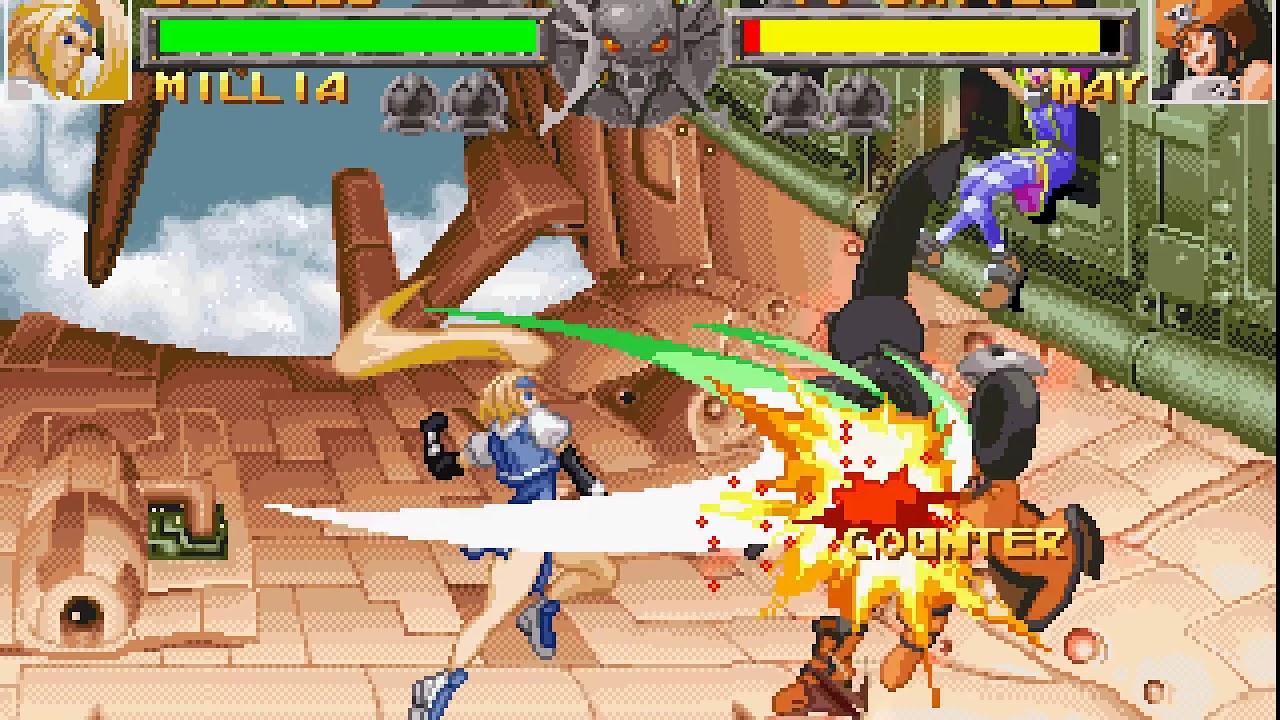 Guilty Gear (PlayStation), Longplay (Millia Rage) - YouTube
