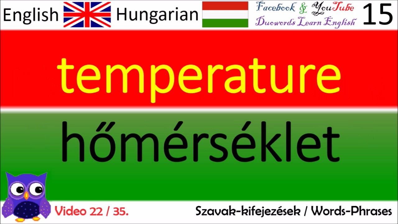 22 Angol Szavak - Angol Kifejezések / English Words English Phrases ...