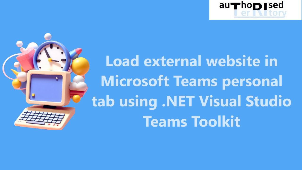 Load external website in Microsoft Teams personal tab using .NET Visual ...