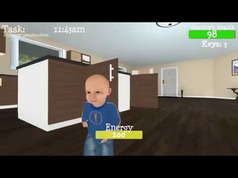 GRANNY SIMULATOR THROWING KNIVES AT GRANNY - YEET - - YouTube