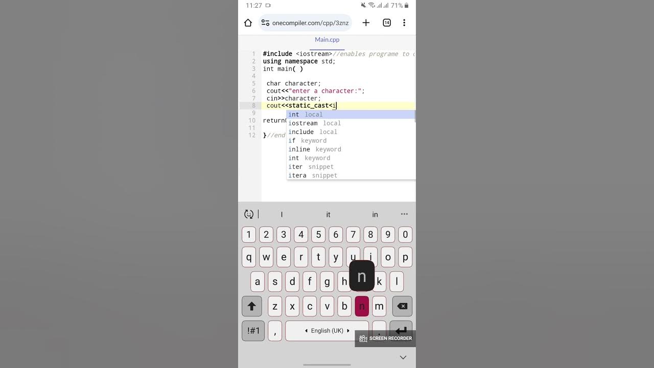 how to convert character into interger in c++ - YouTube
