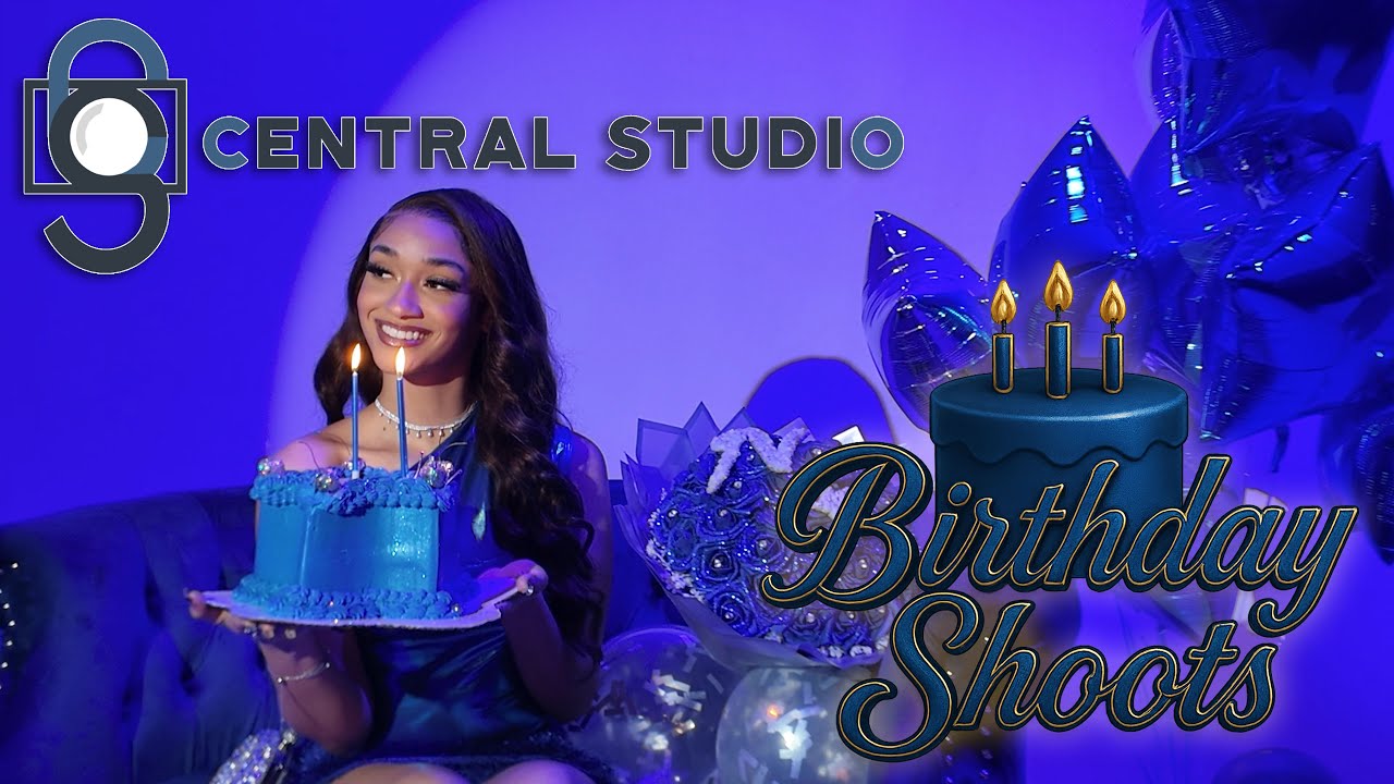 Studio Birthday Shoots Made Stunning | Celebrate at Central Studio ...