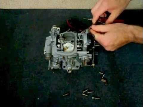 Toyota 22R Carburetor disassembly #1 - YouTube