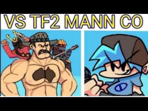 fnf vs team fortress 2 (Mann co) mod, full week! "part 3" (hard ...