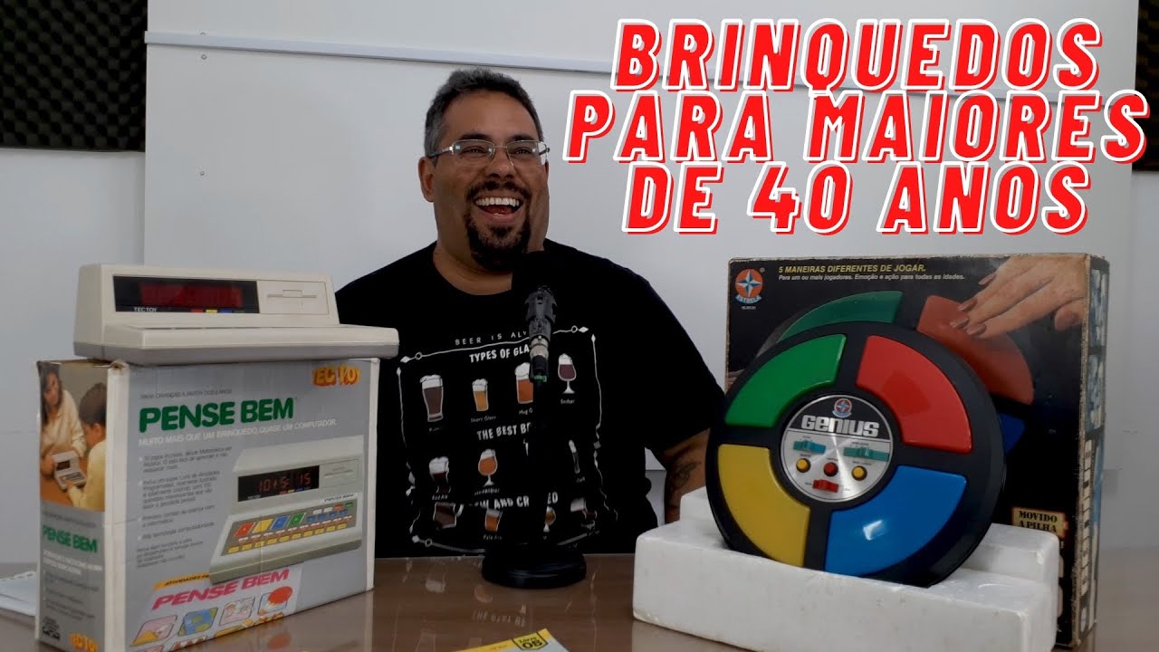Genius da Estrela e Pense Bem da TecToy, brinquedo para crianças ...