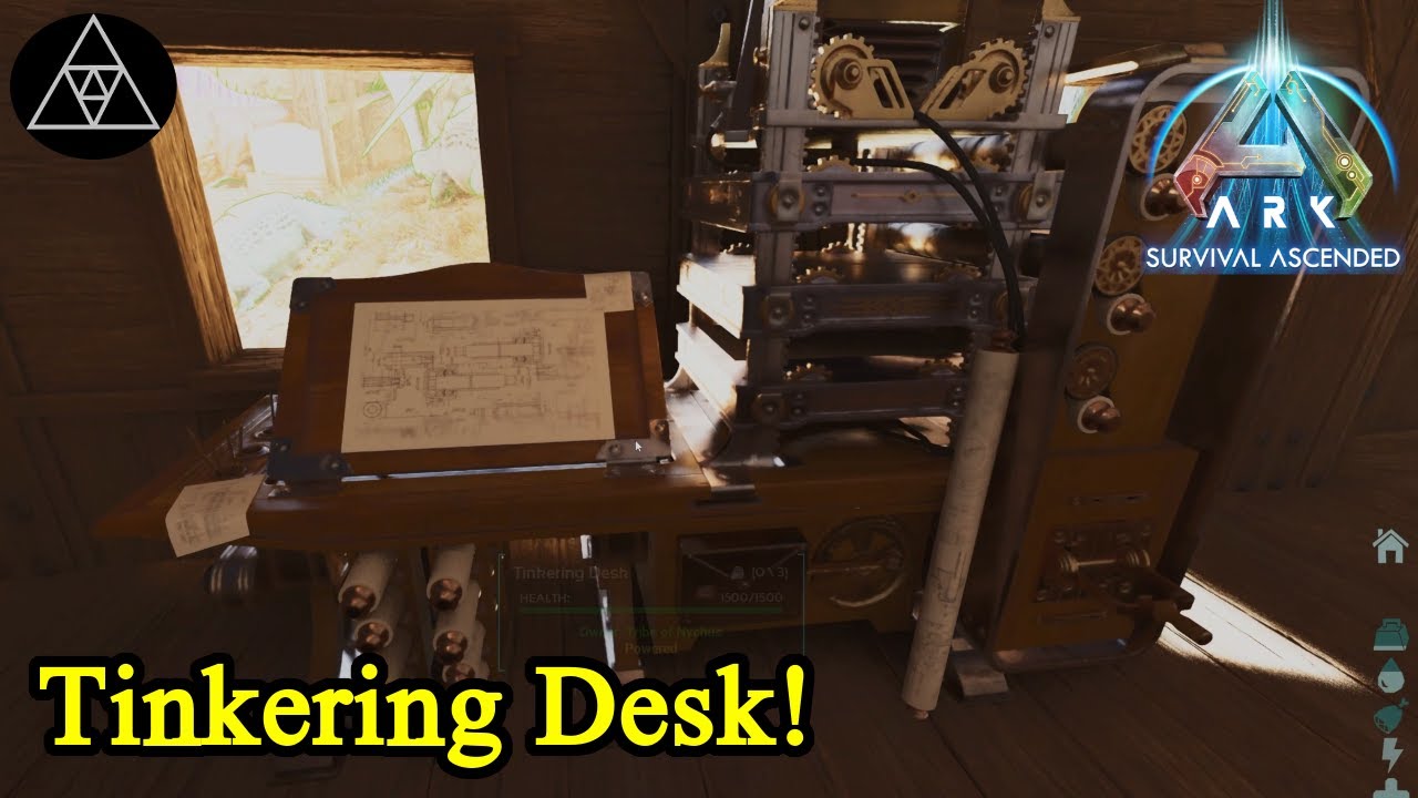 Tek Replicator & Tinkering Desk! Blueprints kombinieren! ASA E195 - ARK ...