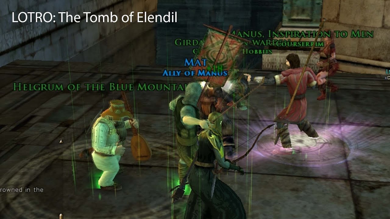 Tomb of Elendil LOTRO - YouTube