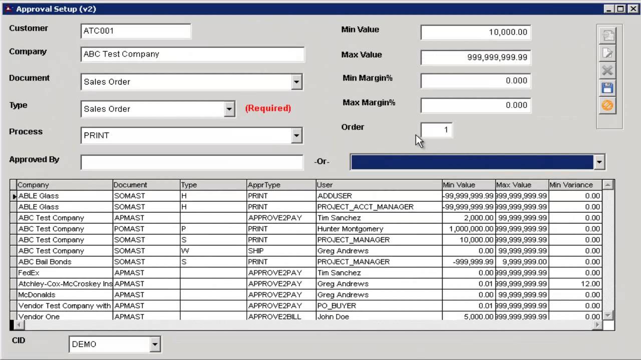 Approval Setup - YouTube