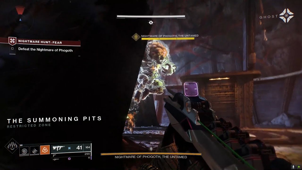 Destiny 2: Shadowkeep - Phogoth Boss Fight 1080p - YouTube