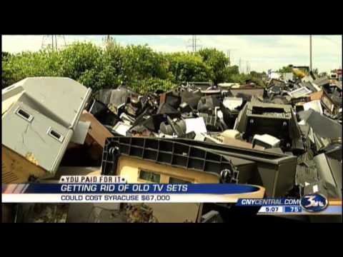You Paid For It Getting Rid of Old TVs - YouTube