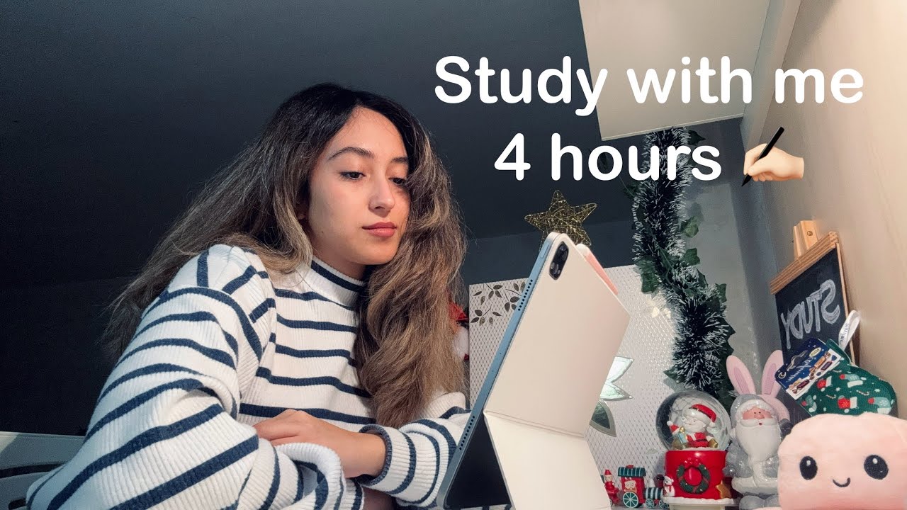 Study With Me Live Stream - 4.5 hours - YouTube