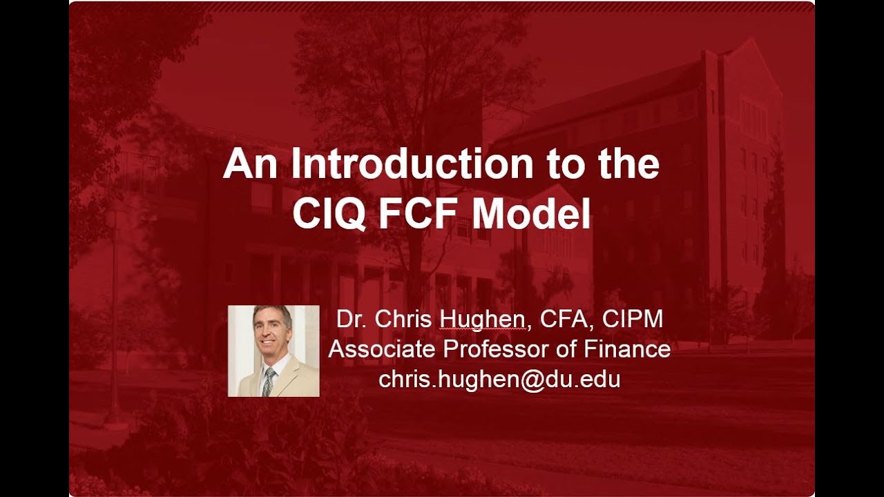 FCF model, introduction - YouTube