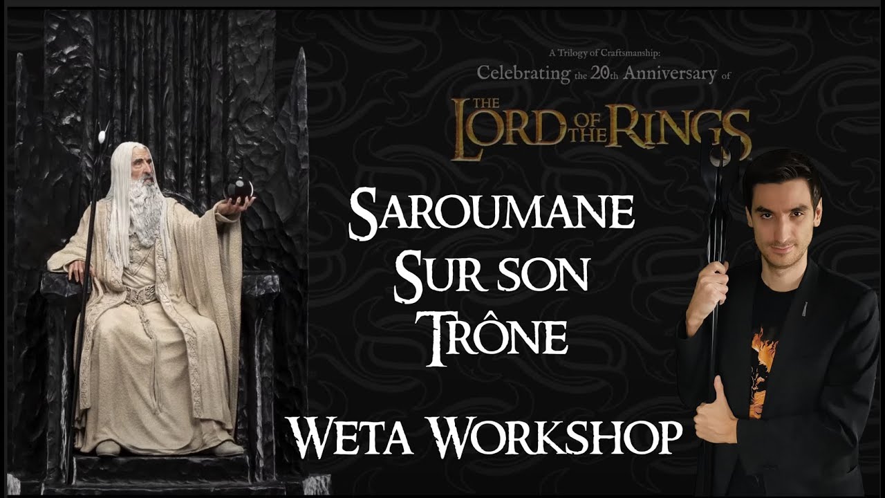 Unboxing: Saroumane sur son Trône par Weta Workshop - YouTube