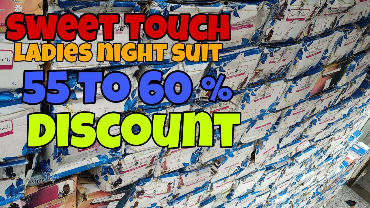 sweet Touch ladies night suit 55To60 % Discount call 🤙 7419911555 ...