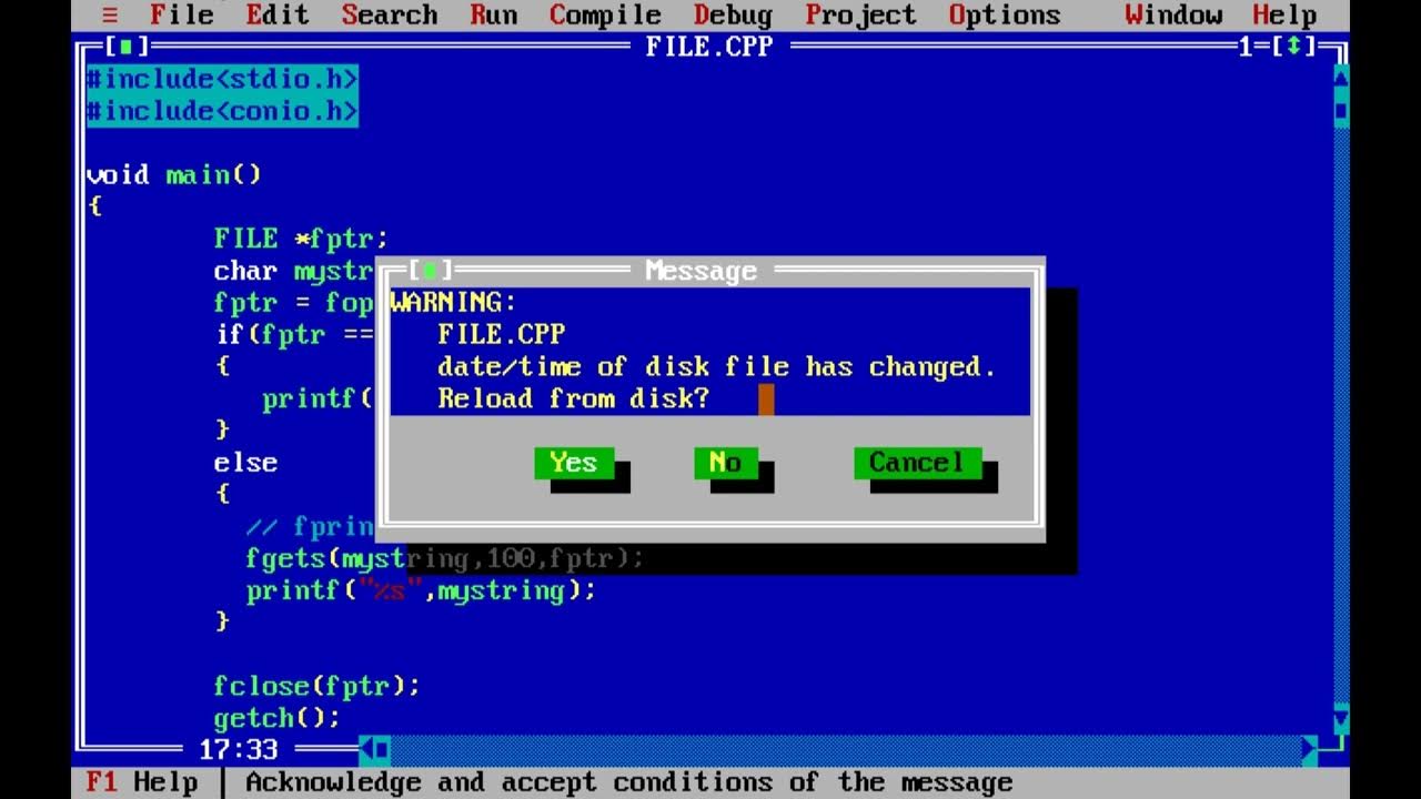 Practice Session | Basic File handling in C - YouTube