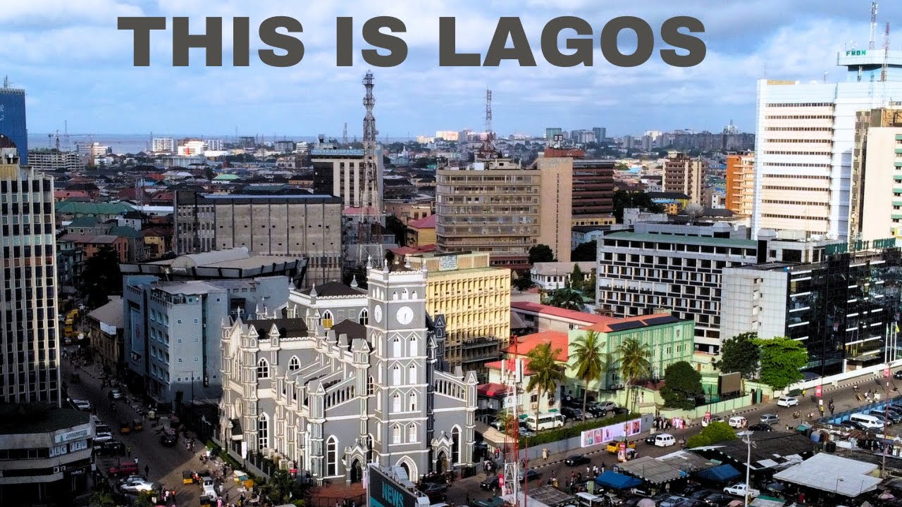 Discover Lagos 🇳🇬 Drone View of Ikoyi, Makoko, Victoria Island, Lekki ...