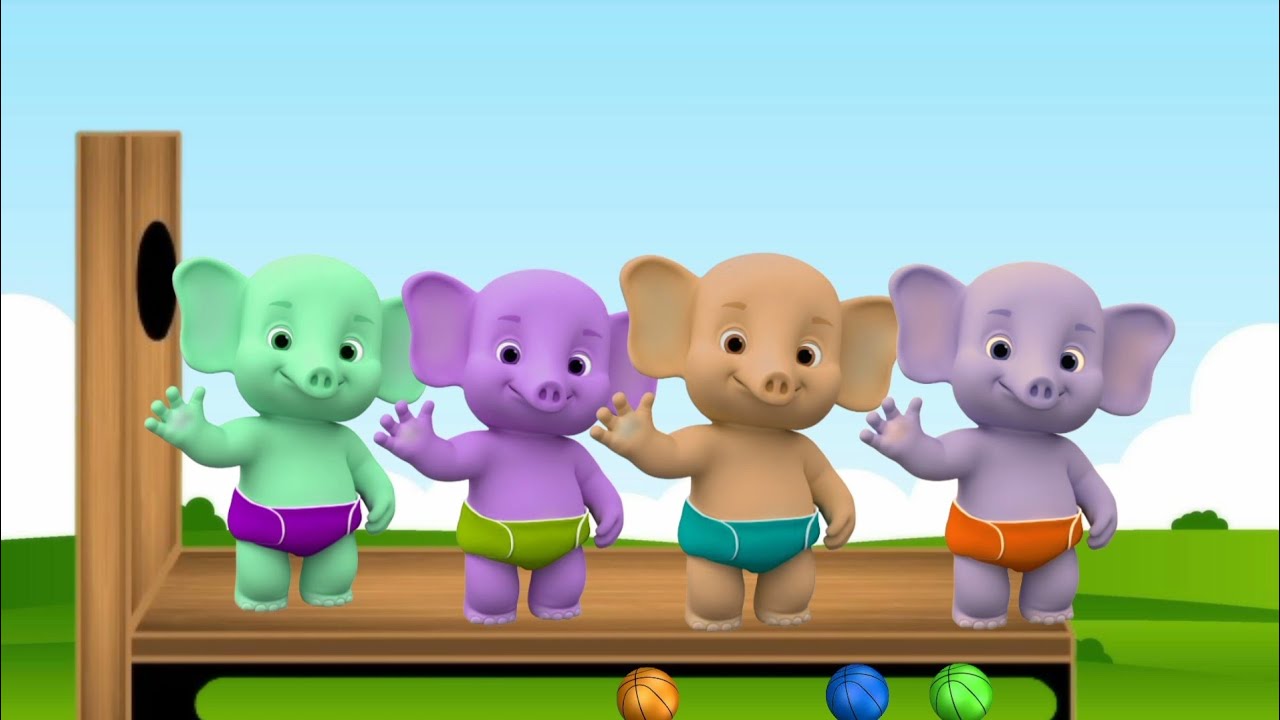 Cocomelon elephant coloring | Nursery rhymes and song - YouTube