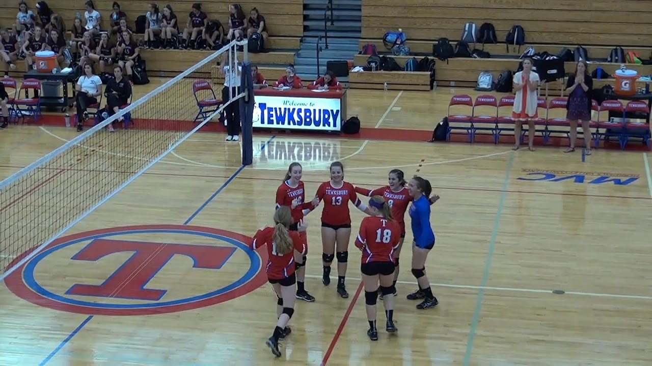 Brooke Lamothe- Tewksbury High School Volleyball Highlights 2017 - YouTube