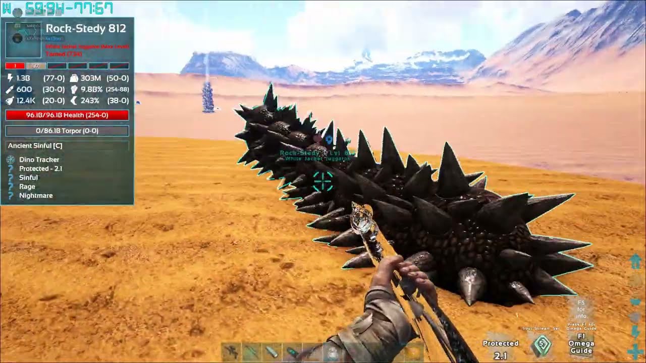ARK Omega! Mace After Nerf Vs Endless Paragon God! Another Way To Get ...