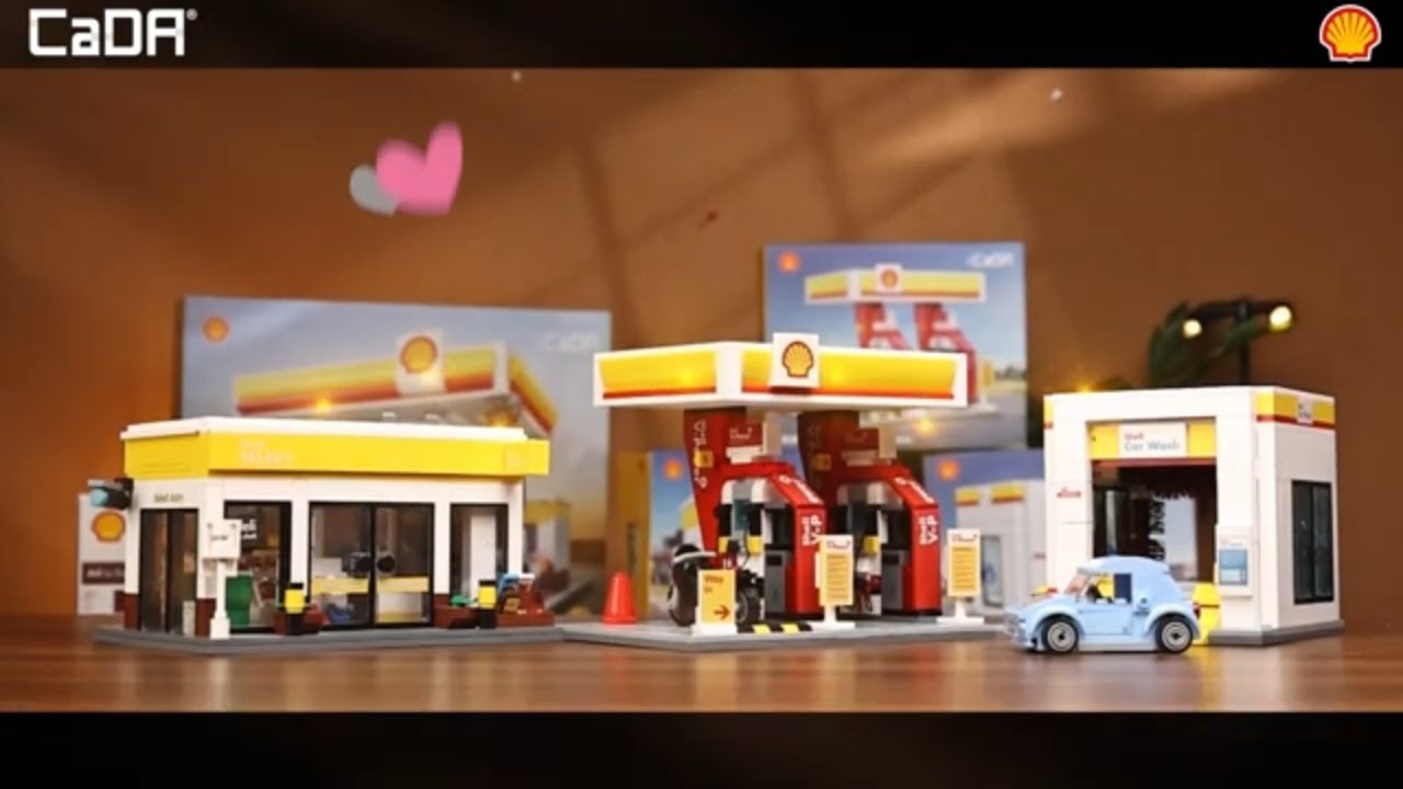 Shell Service Stations | CaDA C66027W C66028W C66030W - YouTube
