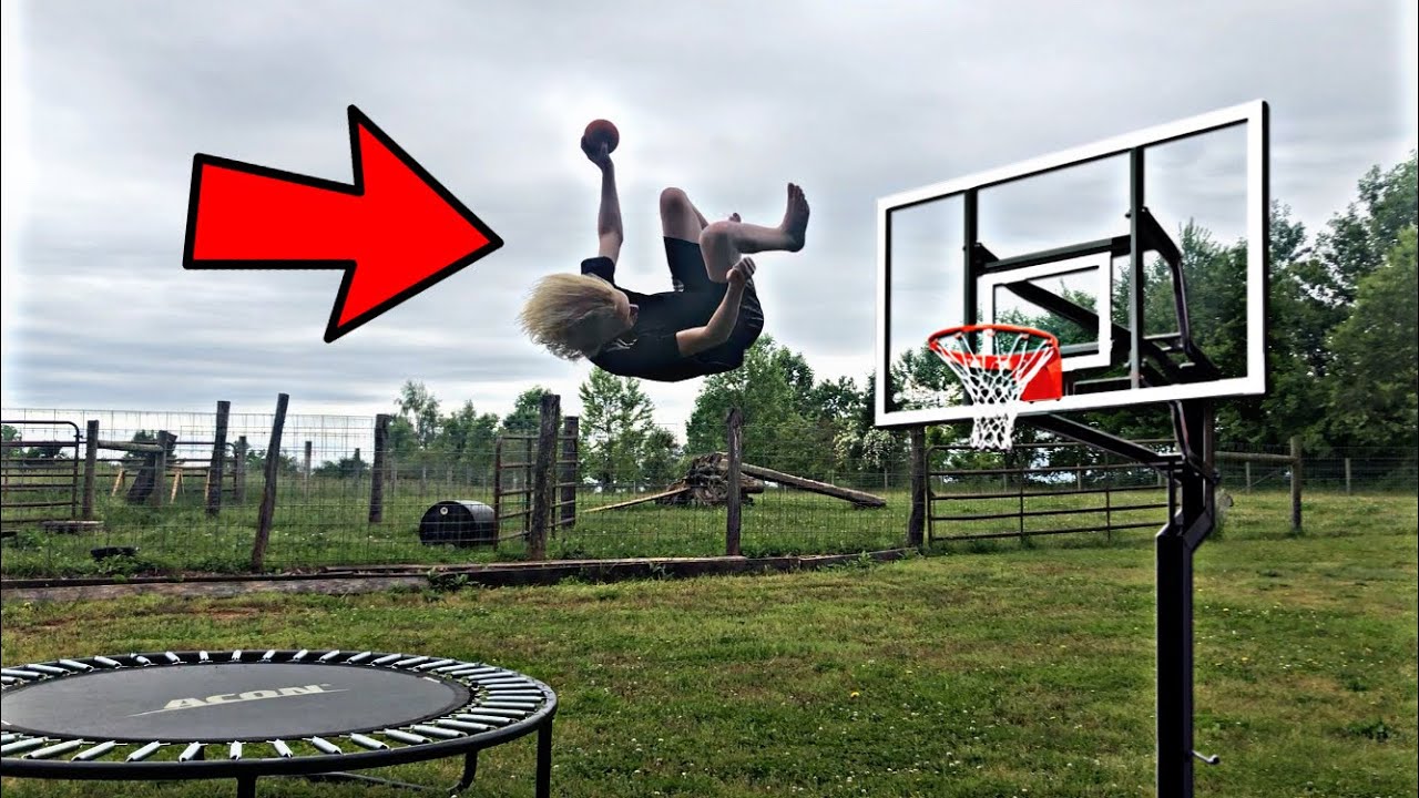 Doing Crazy Dunks On A MINI BASKETBALL HOOP #2! (SKLZ Mini Basketball ...