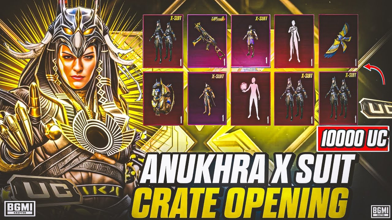 ANUKHRA X SUIT CRATE OPENING AND GOLDEN PHARAOH x SUIT | VOID SOULEATER ...