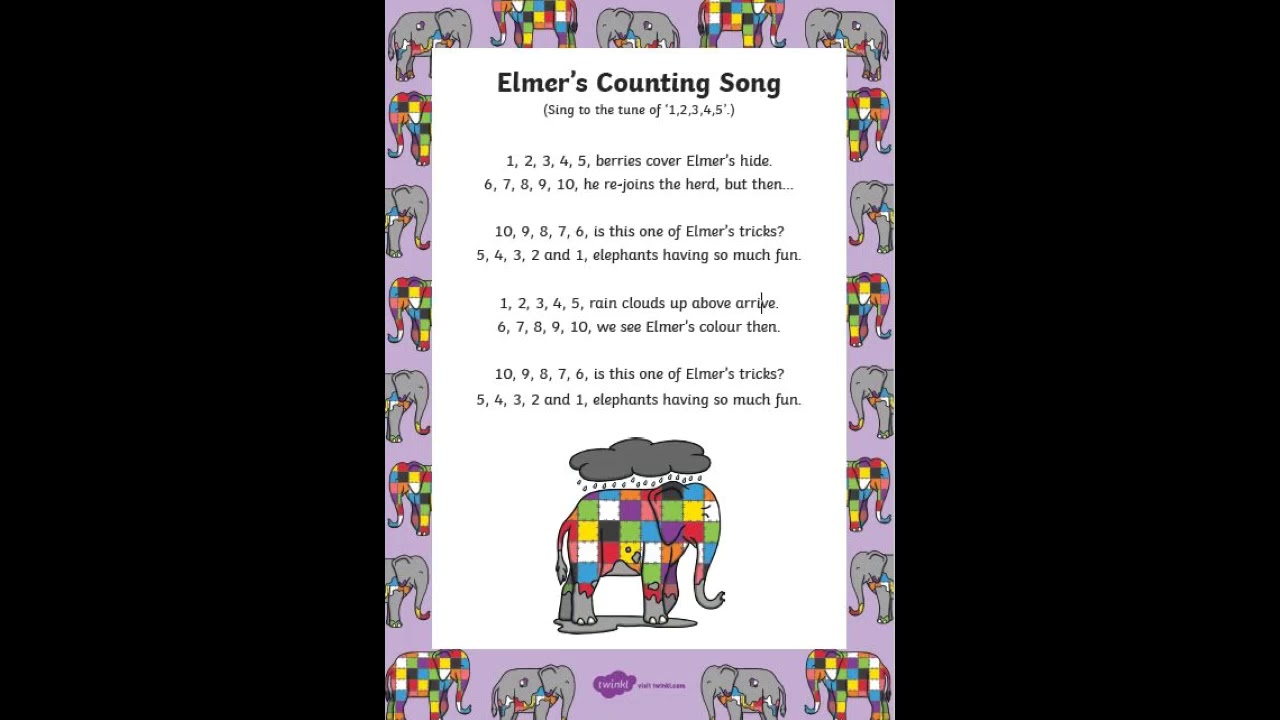 Elmer Day song, with Liza - YouTube